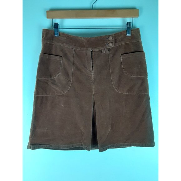 Doki Geki | Skirts | Doki Geki Womens Brown Corduroy Mini Skirt Unlined ...